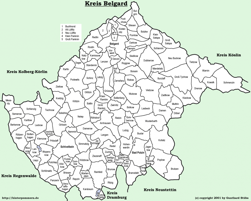 Kreis Belgard | My Pomerania - German and Polish Genealogy